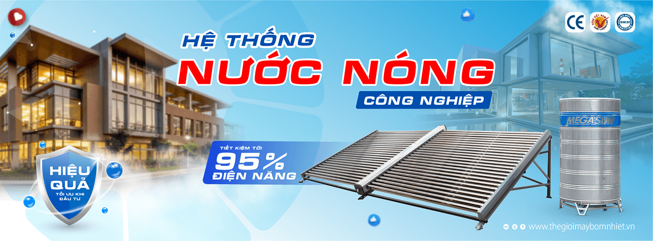 Máy nước nóng năng lượng mặt trời Megasun 4000 lít công nghiệp MGS-4000 ...
